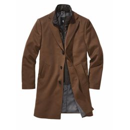 Mey & Edlich Mey & Edlich Herren Balance-Wollmantel Beige 90 % Schurwolle, 10 % Kaschmir