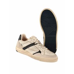 Mey & Edlich Mey & Edlich Herren Untertreiber-Sneaker Wei&szlig; Obermaterial: Rindleder