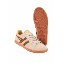 Gola Herren Collab-Sneaker Equipe Beige Rindleder