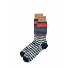 Mey & Edlich Mey & Edlich Herren Rundumsocke Blau 80 % Baumwolle, 20 % Polyamid