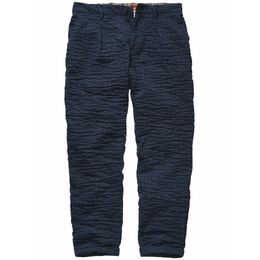 Bob Herren Hose Fold Blau 78 % Baumwolle, 17 % Polyester, 3 % Viskose, 1 % Leinen, 1 % Elasthan