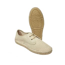 Espadrij Herren Mesh-Sneaker Beige Mesh: 70 % Baumwolle, 30 % Polyester