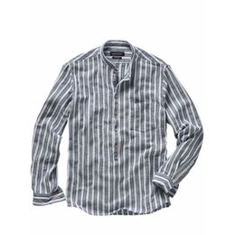 Mey & Edlich Mey & Edlich Herren Bin-so-frei-Schlupfhemd Blau 75 % Baumwolle, 25 % Polyester