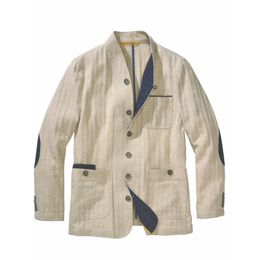 Mey & Edlich Mey & Edlich Herren Auszeit-Sakko Beige 65 % Baumwolle, 35 % Leinen
