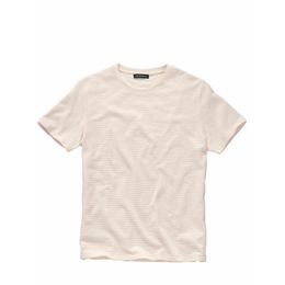 Mey & Edlich Mey & Edlich Herren Strukturwerk-Shirt Wei&szlig; 100 % Baumwolle