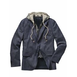 Mey & Edlich Mey & Edlich Herren Autoren-Sakko Blau Obermaterial: 98 % Baumwolle, 2 % Elasthan