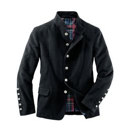 Mey & Edlich Mey & Edlich Herren West End Jacket Schwarz Obermaterial und Futter aus 100 % Baumwolle