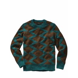 Mey & Edlich Mey & Edlich Herren Hauptrolle-Pullover Braun 68 % Wolle, 20 % Polyamid, 12 % Viskose