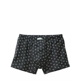 Mey Herren Minimal-Paisley-Shorty Grau 94 % Baumwolle, 6 % Elasthan