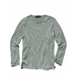 Mey & Edlich Mey & Edlich Herren Imola-Pullover Gr&uuml;n 57 % Leinen, 43 % Baumwolle (bio)