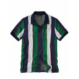 Mey & Edlich Mey & Edlich Herren Aufrecht-Polo Blau 100 % Baumwolle