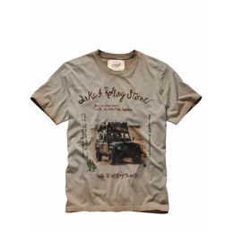 Bob Herren T-Shirt Photos Braun 100 % Baumwolle