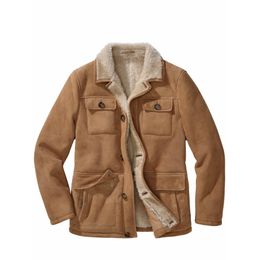 Mey & Edlich Mey & Edlich Herren Lammfell-Fieldjacket Braun Lammfell