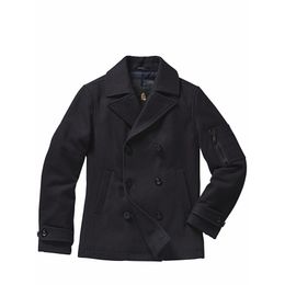 Mey & Edlich Mey & Edlich Herren Stadtumsegler-Jacke Blau Obermaterial: 70 % Wolle, 30 % Polyester