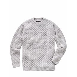 Mey & Edlich Mey & Edlich Herren 3-D-Pullover Grau 86 % Schurwolle, 14 % Polyamid