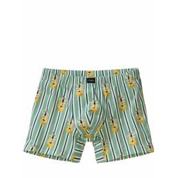 Mey Herren Long Shorty Fizz & Flavours Gr&uuml;n 94 % Baumwolle, 6 % Elasthan