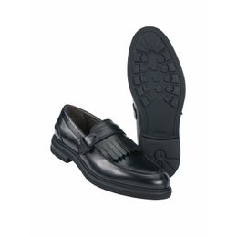 Mey & Edlich Mey & Edlich Herren Flei&szlig;iger College Loafer Schwarz Obermaterial: Kalbleder