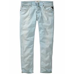 Replay Herren Willbi Pale Blue Blau 99 % Baumwolle, 1 % Elasthan