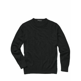 Mey & Edlich Mey & Edlich Herren Fl&uuml;ster-Pullover Schwarz 70 % Wolle, 20 % Seide, 10 % Kaschmir
