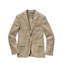 Mey & Edlich Mey & Edlich Herren Kristallklares Leinenanzugsakko Beige 65 % Leinen, 33 % Lyocell (TENCELTM), 2 % Elasthan