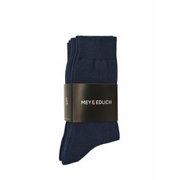 Mey & Edlich Mey & Edlich Herren Treue Socke Sixpack Blau Flach gestrickt