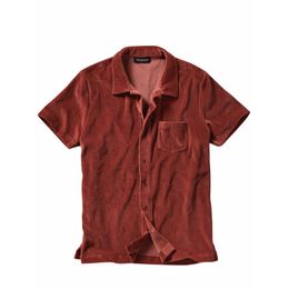 Mey & Edlich Mey & Edlich Herren Durchgekn&ouml;pftes Polo Orange 82 % Baumwolle (bio), 18 % Polyester