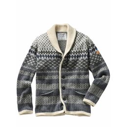 Liebling Herren Janker Martl Grau 100 % Lammwolle (First Cut)