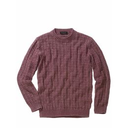 Mey & Edlich Mey & Edlich Herren Grundstein-Pullover Rosa 30 % Wolle, 35 % Baumwolle, 35 % Polyacryl