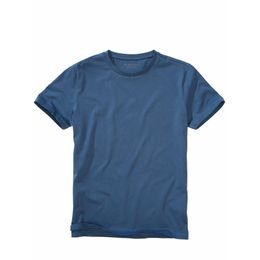 Mey & Edlich Mey & Edlich Herren Benchmark-Color-Shirt Blau 100 % Baumwolle