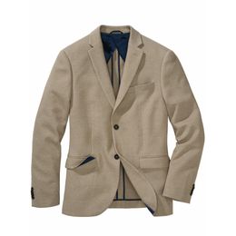 Mey & Edlich Mey & Edlich Herren Frisches Jerseyanzugsakko Braun 51 % Polyester, 49 % Baumwolle
