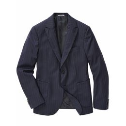 Mey & Edlich Mey & Edlich Herren Napoletano Anzugsakko Blau Obermaterial: 100 % Schurwolle