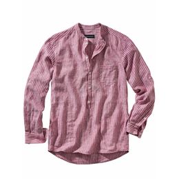 Mey & Edlich Mey & Edlich Herren Fischerhemd Rot 100 % Leinen