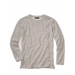 Mey & Edlich Mey & Edlich Herren Sch&ouml;n-einfach-Pulli Grau 50 % Baumwolle, 40 % Wolle, 10 % Polyamid