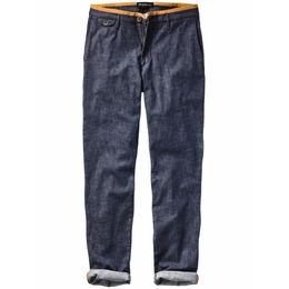 Mey & Edlich Mey & Edlich Herren Kurkuma-Power-Chino Blau 98 % Baumwolle, 2 % Elasthan