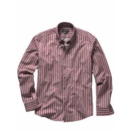 Mey & Edlich Mey & Edlich Herren New-Work-Flanellhemd Rot 100 % Baumwolle