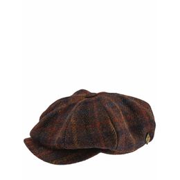 Diefenthal Herren Newsboy Harris Tweed Braun 100 % Schurwolle