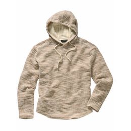 Mey & Edlich Mey & Edlich Herren Finca-Hoodie Beige 93 % Baumwolle, 5 % Polyester, 2 % Elasthan