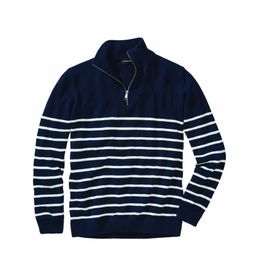 Mey & Edlich Mey & Edlich Herren Mediterraner Troyer Blau 100 % Baumwolle
