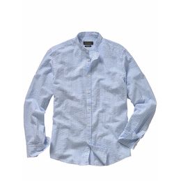 Mey & Edlich Mey & Edlich Herren Shir o shekar-Hemd Blau 100 % Baumwolle