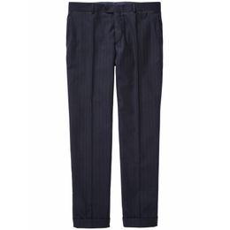 Mey & Edlich Mey & Edlich Herren Napoletano Anzughose Blau 100 % Schurwolle
