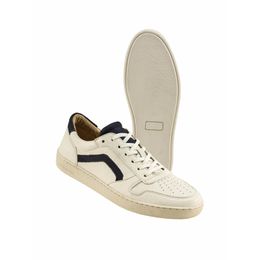 Mey & Edlich Mey & Edlich Herren Unzen-Sneaker Wei&szlig; Obermaterial, Futter, (herausnehmbare) Decksohle: Rindleder
