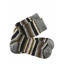 Mey & Edlich Mey & Edlich Herren Tiramisu-Socke Grau 80 % Baumwolle, 20 % Polyamid