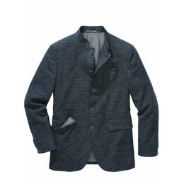Mey & Edlich Mey & Edlich Herren Fast-uni-Anzugsakko Blau 97 % Baumwolle, 3 % Elasthan