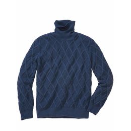 Mey & Edlich Mey & Edlich Herren Existenzialisten-Rolli Blau 85 % Baumwolle (bio), 15 % Wolle (recycelt)
