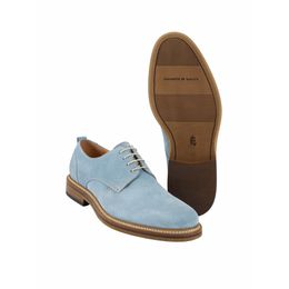 Mey & Edlich Mey & Edlich Herren Skywalker-Derby Blau 100 % Rindveloursleder