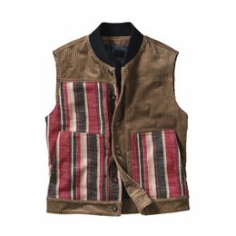 Mey & Edlich Mey & Edlich Herren Ho-boy-Weste Beige Obermaterial: 100 % Baumwolle