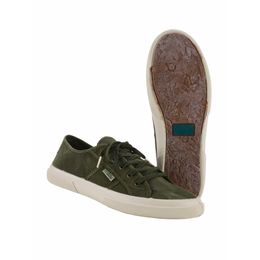 natural world Herren Natural-Sneaker Gr&uuml;n Obermaterial: 100 % Baumwolle (aus kontrolliert biologischem Anbau)