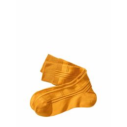 Mey & Edlich Mey & Edlich Herren Highlighter-Socke Gelb 85 % Baumwolle, 15 % Polyamid