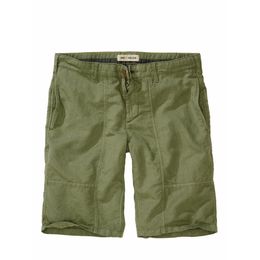 Mey & Edlich Mey & Edlich Herren Sommerfrische-Shorts Gr&uuml;n 52 % Leinen, 48 % Baumwolle