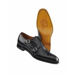 Gordon & Bros Gordon & Bros Herren Doppel-Monk Schwarz Obermaterial, Futter und Decksohle: Rindleder